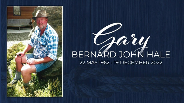 Gary Bernard John Hale 1962-2022