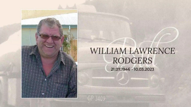 William Lawrence Rodgers (Bill) 1946-2023