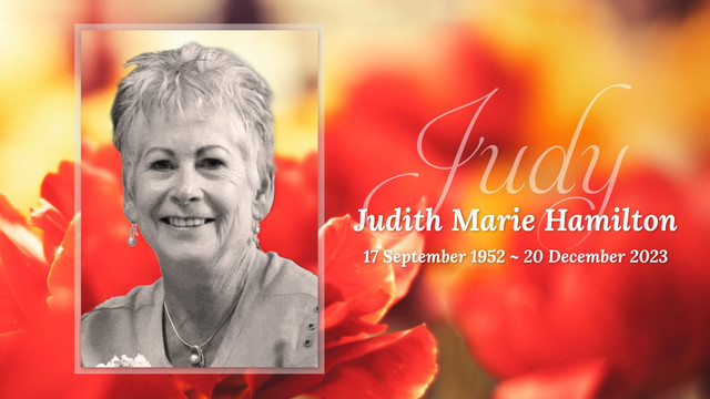 Judith Marie Hamilton 1952 - 2023