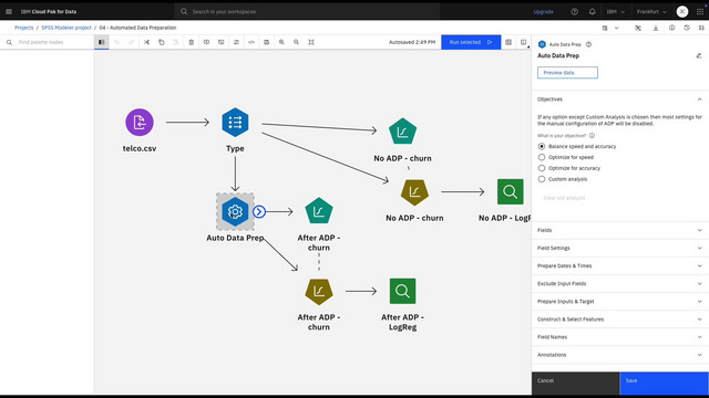 Automate Data Preparation: SPSS Modeler